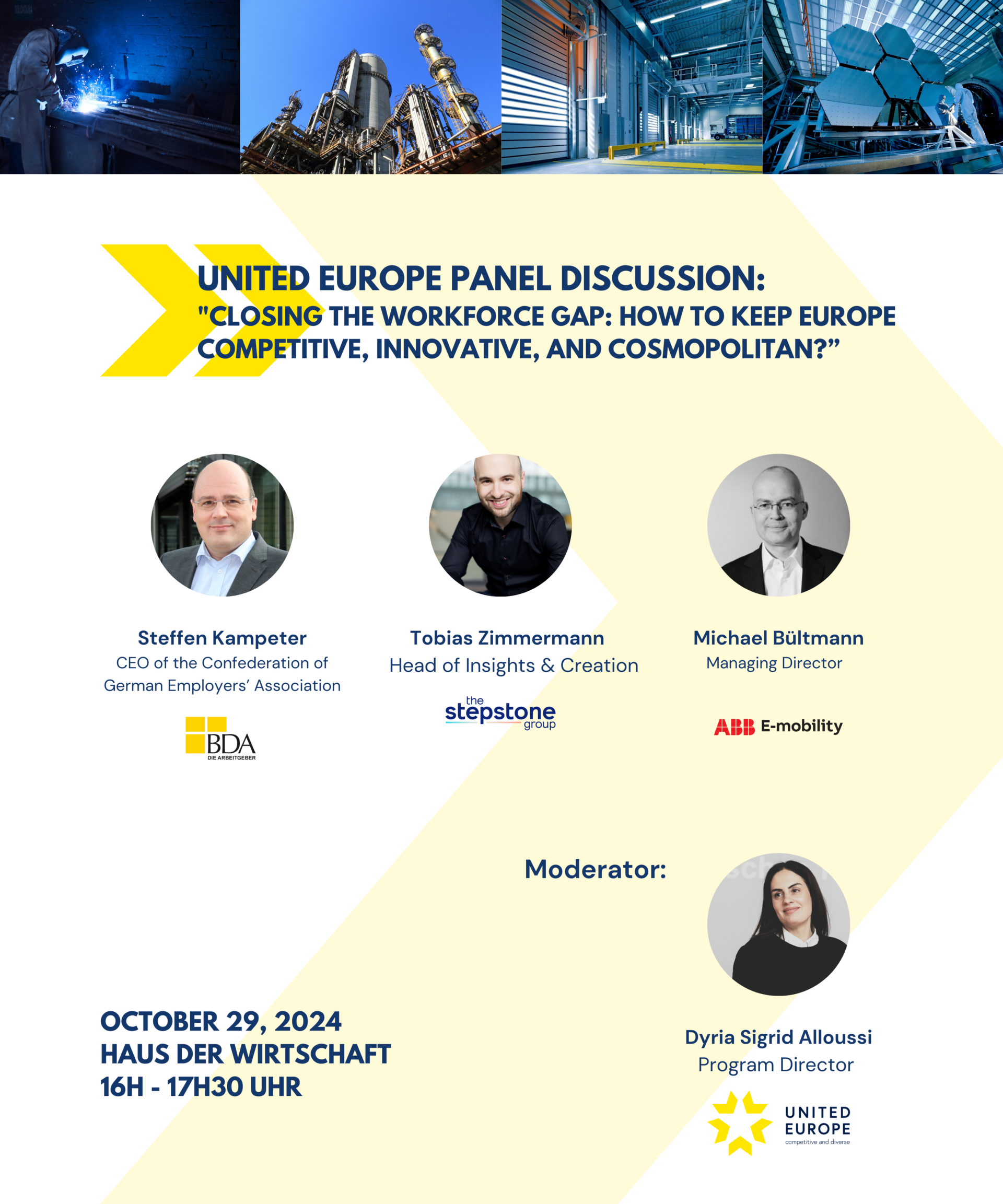 PANEL DISCUSSION: “CLOSING THE WORKFORCE GAP: HOW TO KEEP EUROPE ...